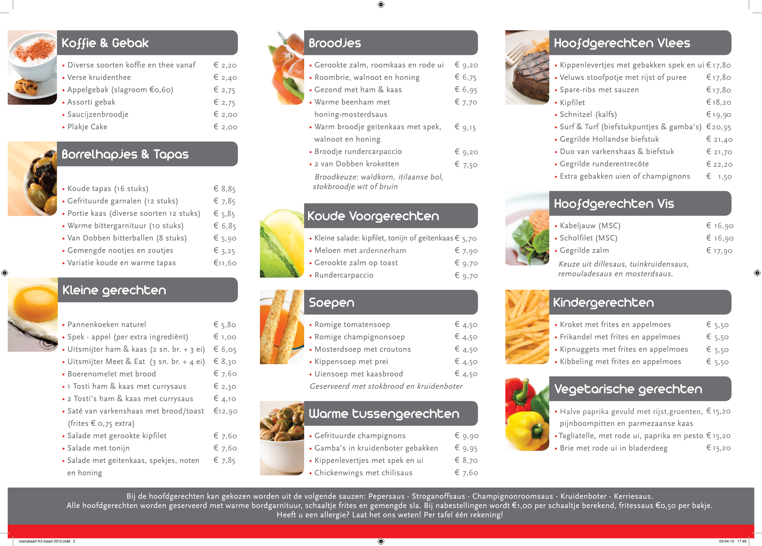 Menukaart - Meet & Eat, Heerde - Eet.nu