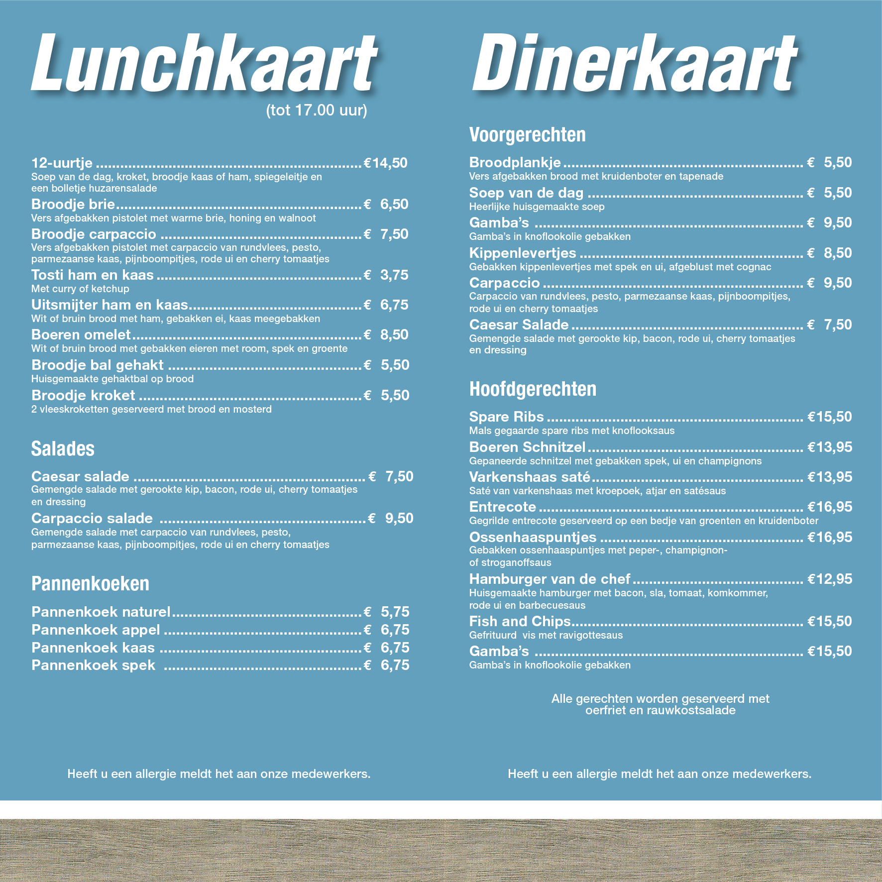 Menukaart - Friends 'n Bites, Lochem - Eet.nu
