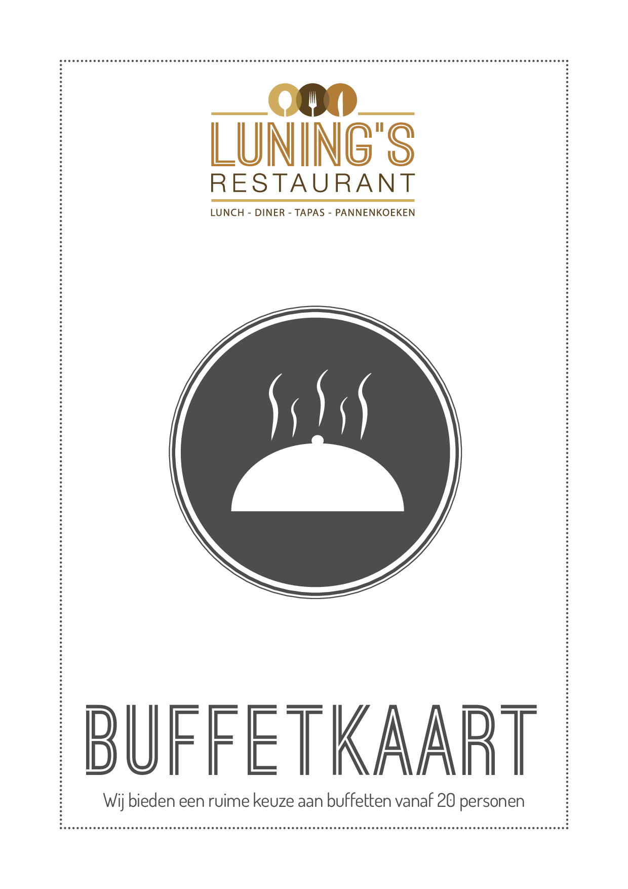 Buffetkaart - Luning's Restaurant, Ruinen - Eet.nu
