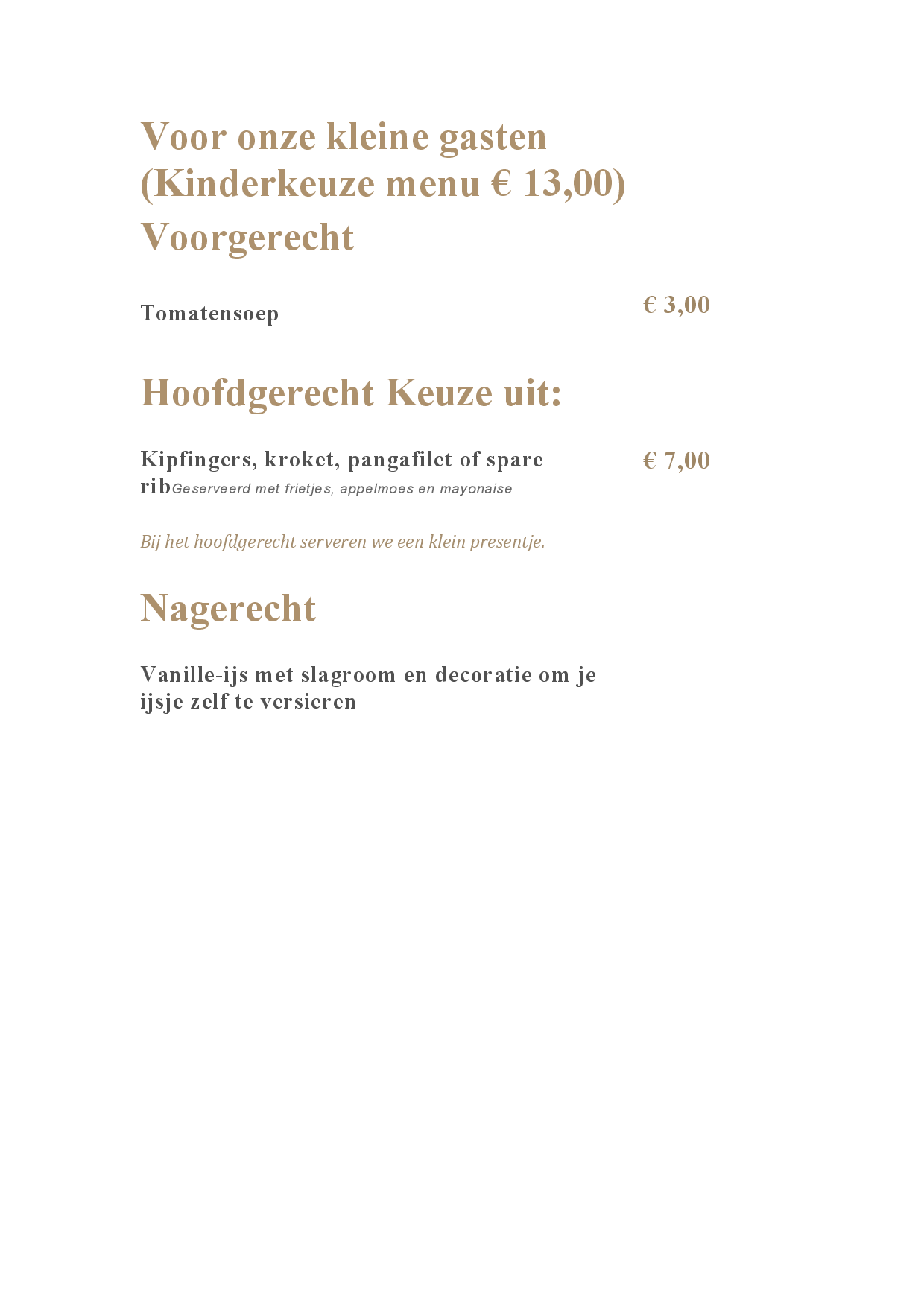 Menu Le Journal Lelystad Eetnu