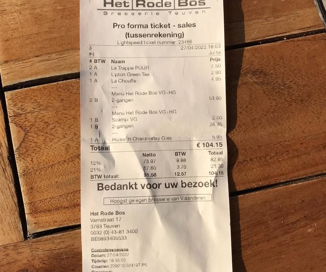 Het Rode Bos in Teuven - Eet.nu